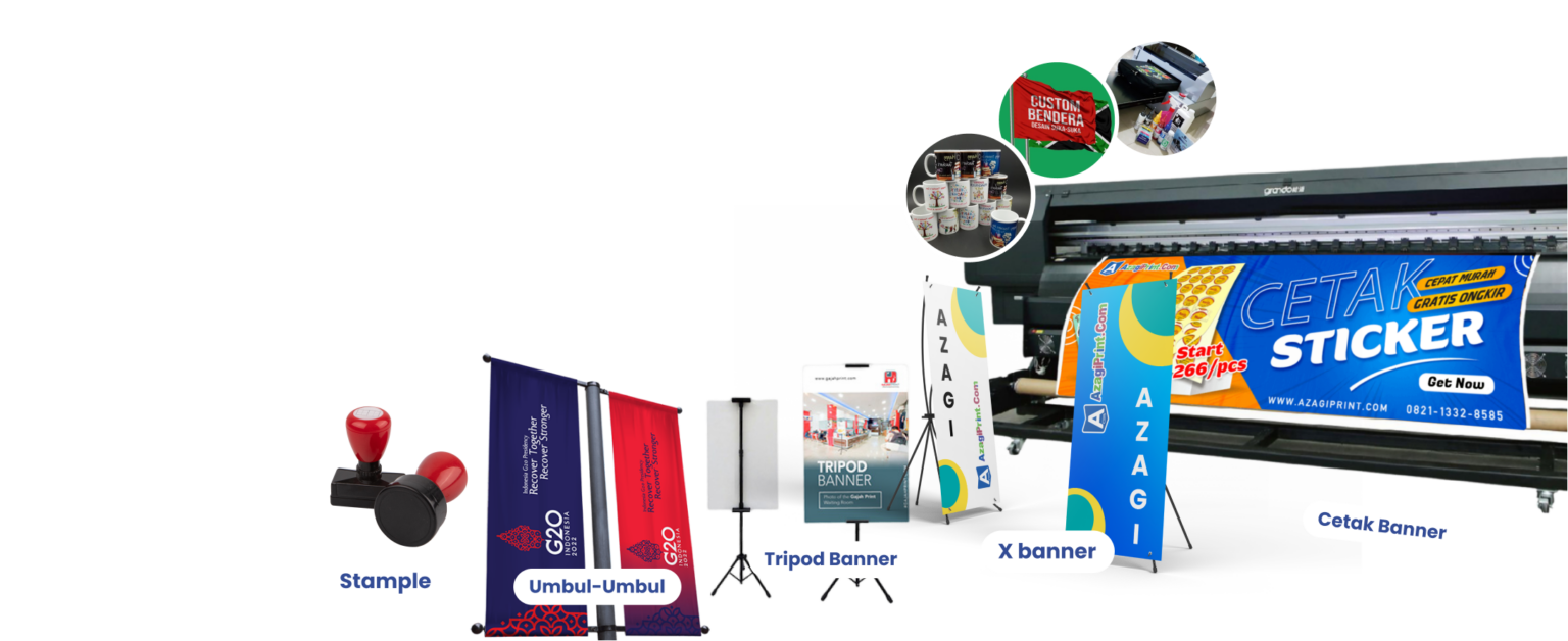 Azagi Print: Desa Percetakan Online | Mudah | Terlengkap