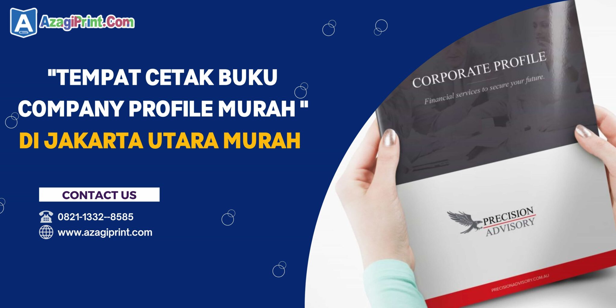 Tempat Cetak Buku Company Profile Di Jakarta Utara Murah - Azagi Print